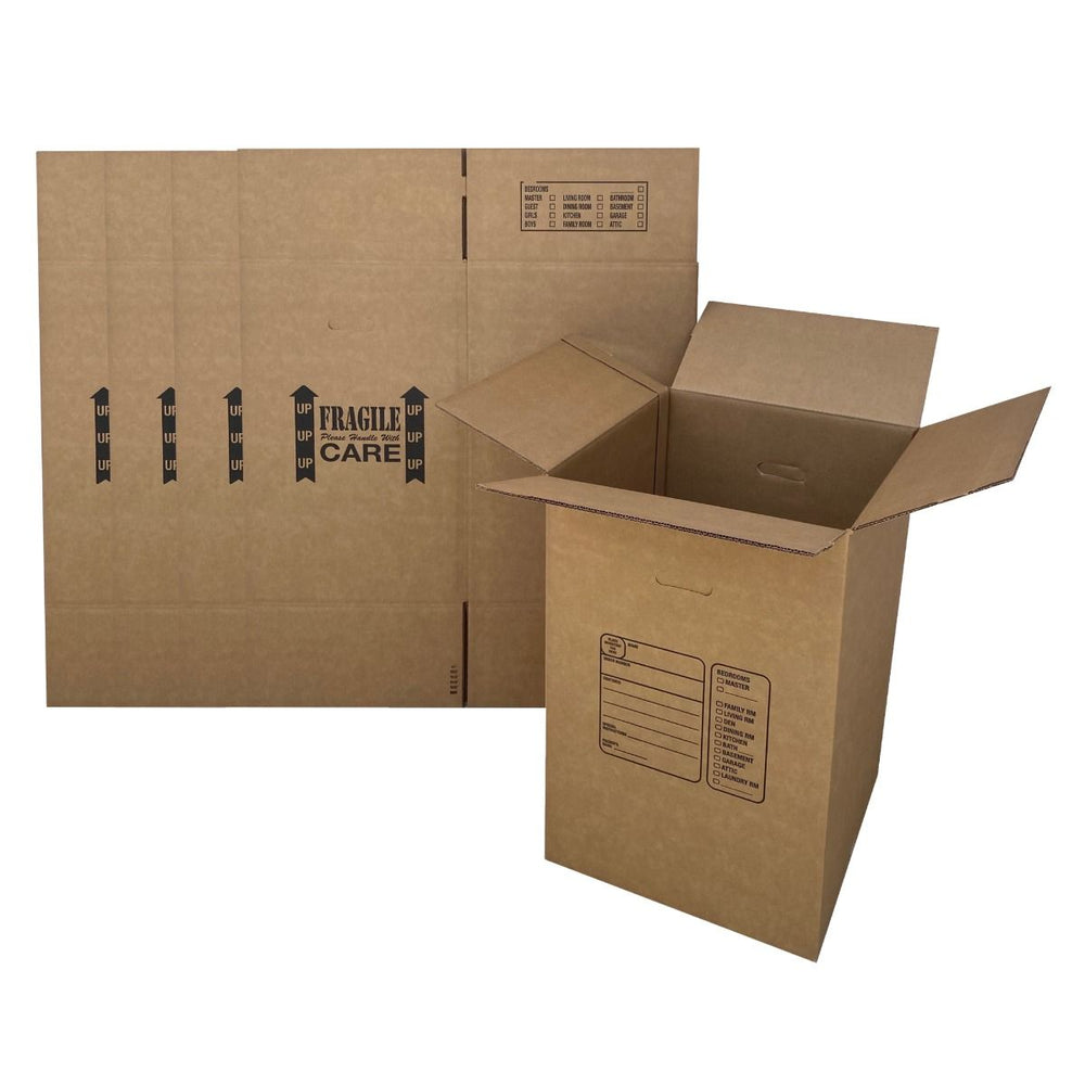 Kitchen Dish Moving Boxes - Pack of 4 | UsedCardboardBoxes